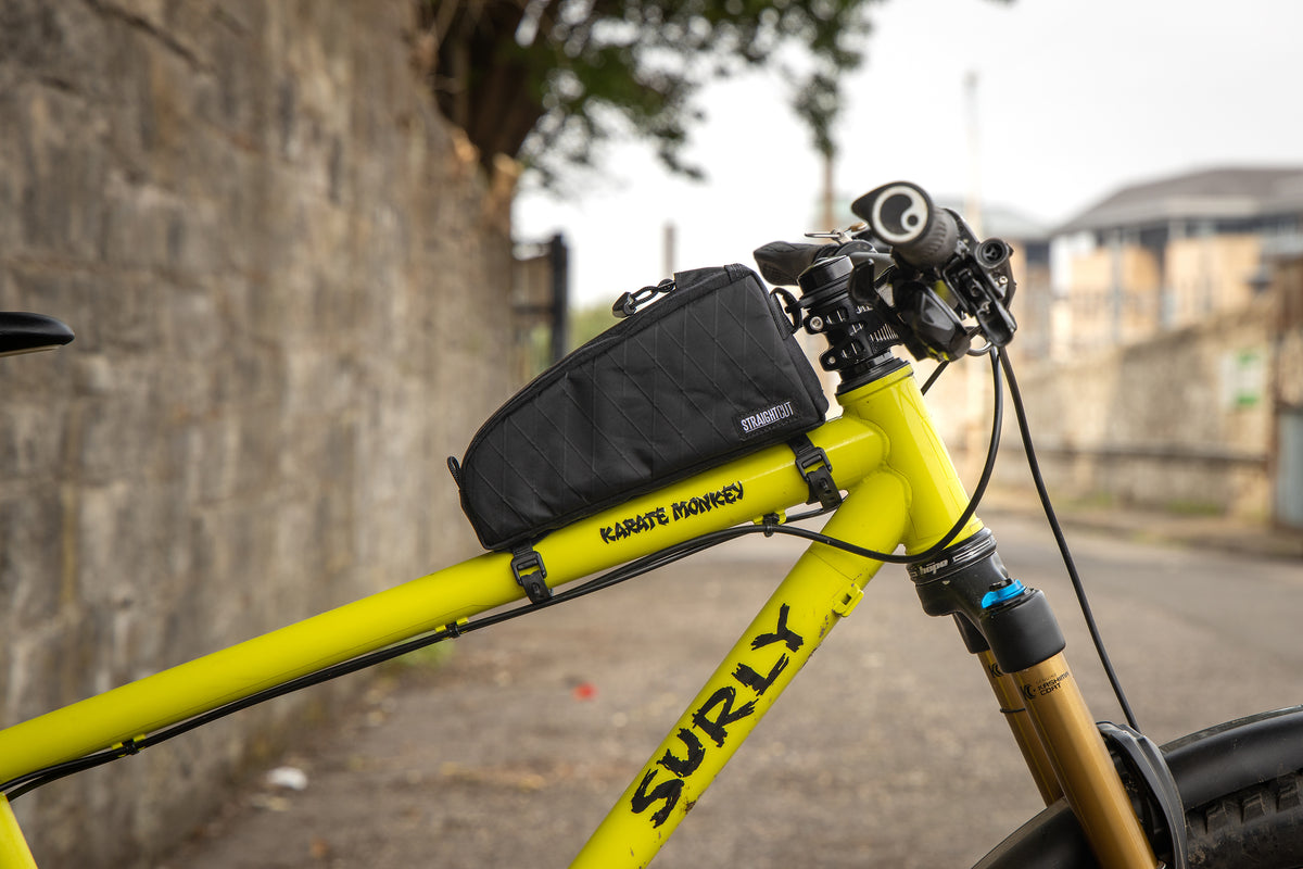 Custom Top Tube Bag – Straight Cut® Design